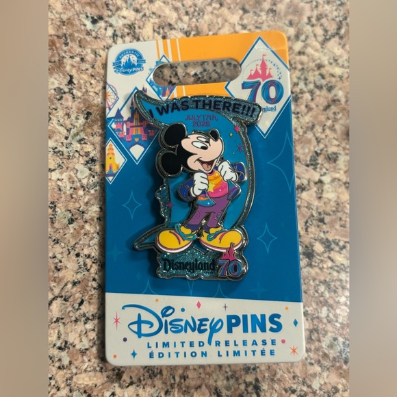 Disney | Accessories | Disneyland 7th Anniversary I Was There July 7th ...